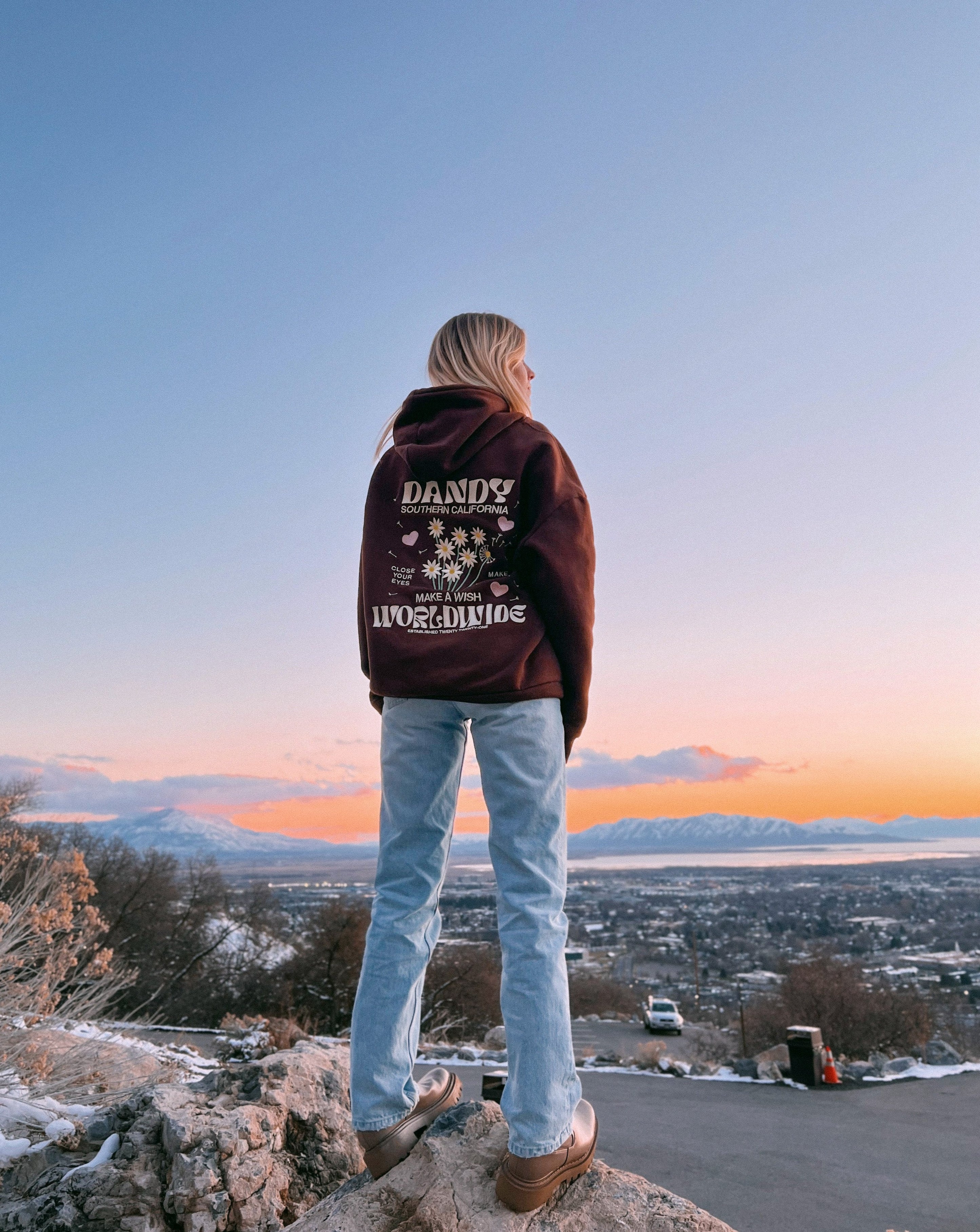 "Make a Wish" Embroidered Hoodie – Dandy Worldwide