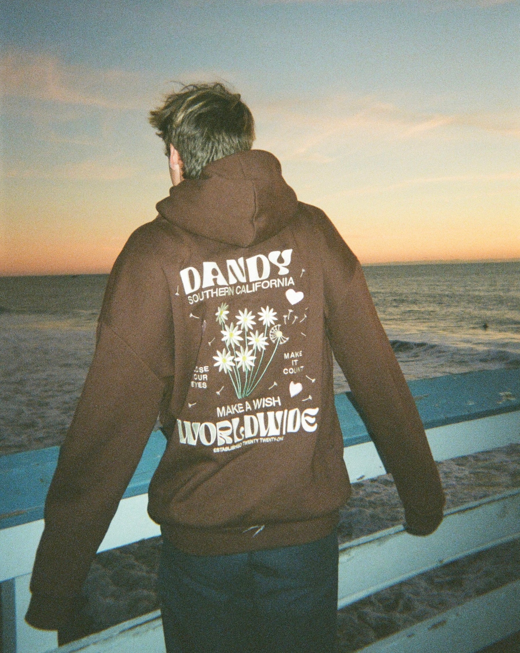 "Make a Wish" Embroidered Hoodie