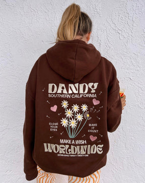 "Make a Wish" Embroidered Hoodie – Dandy Worldwide